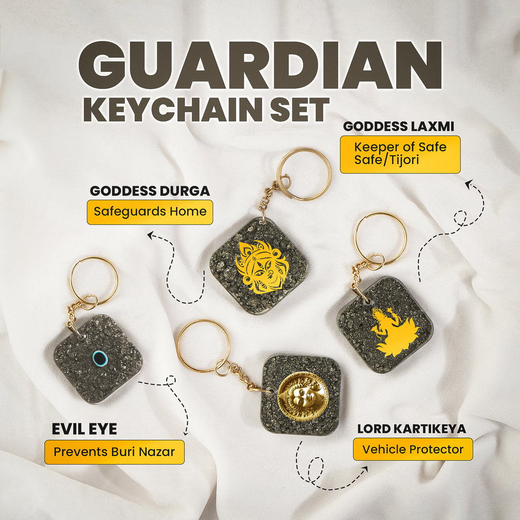 Guardian Keychain Set: Pack of 4 – nuskhebyparas